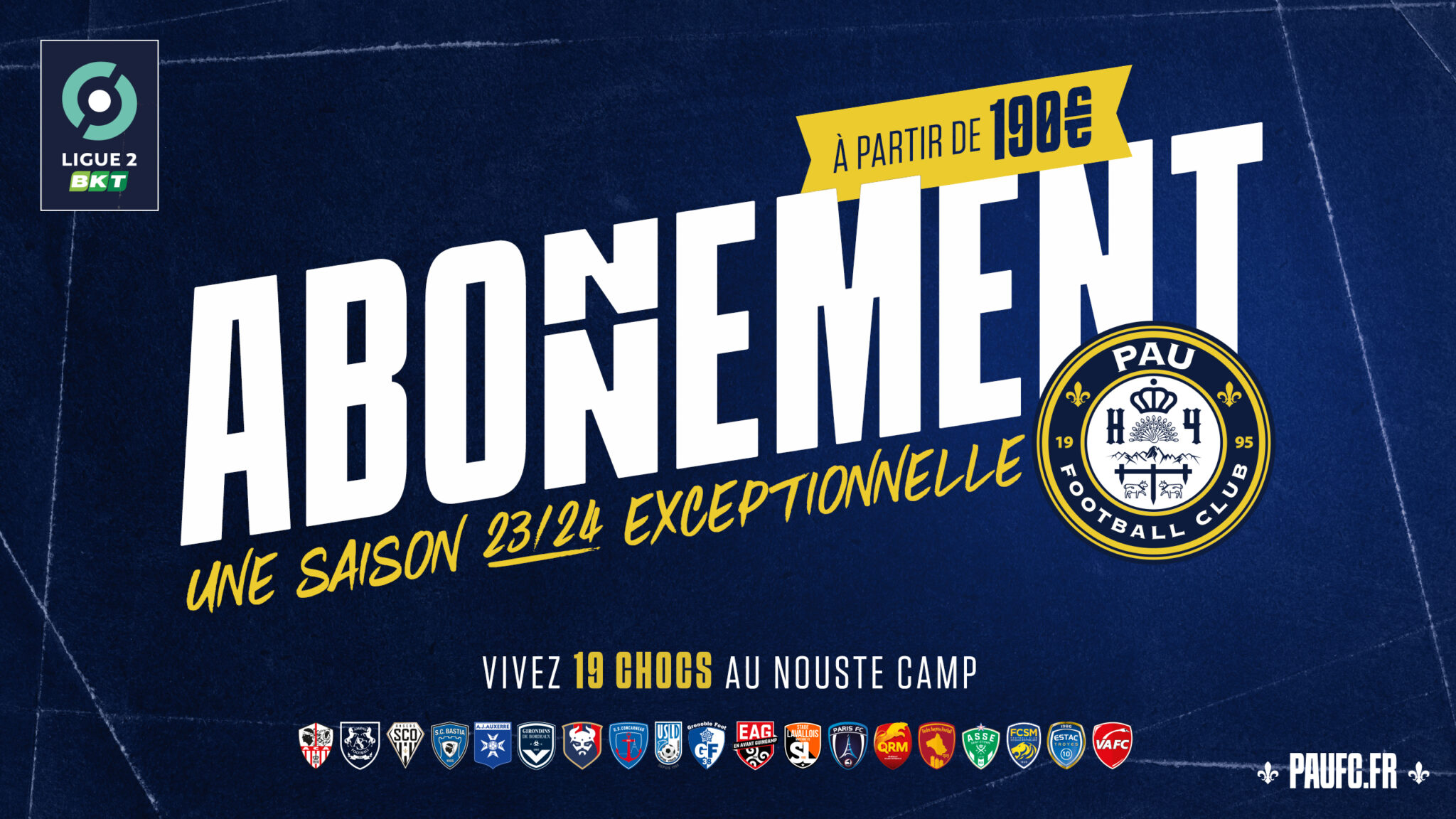 Pau FC – Site Officiel – Site officiel du Pau Football club