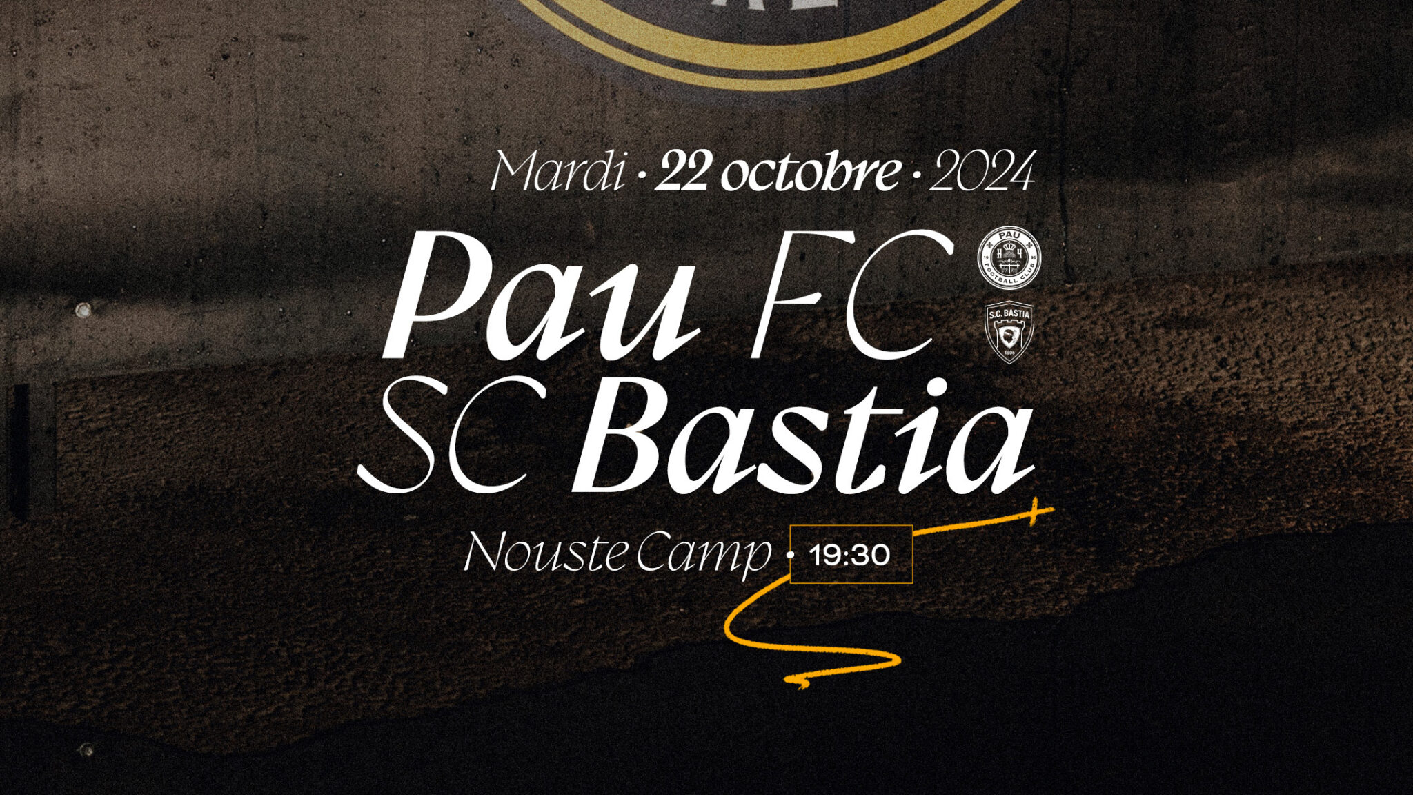Pau FC – SC Bastia le mardi 22 octobre – Pau FC – Site Officiel